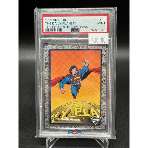 Other | 1993 Skybox The Daily Planet The Return Of Superman Psa 9 Mint ...